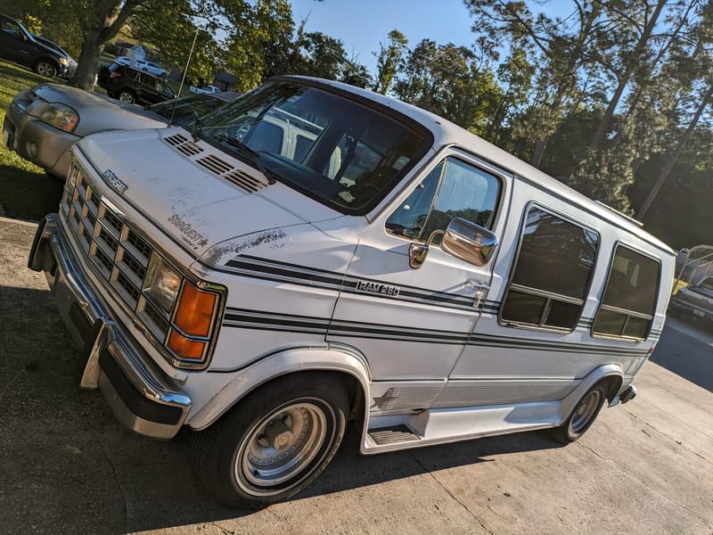 1992 Ram Van Man in the Dodge Ram Van Community