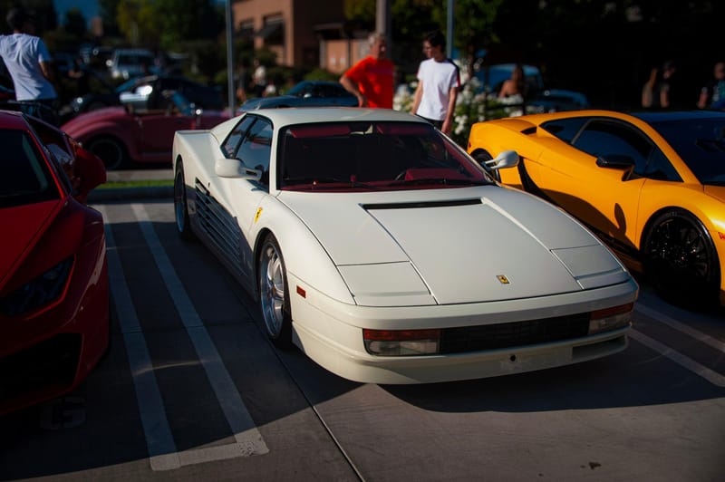 Beautiful Testarossa in peak condition, such an amazing car to see in ...